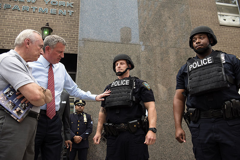 NYPD Supplying Upgraded Vests And Helmets, but PBA Wants Long Rifles ...