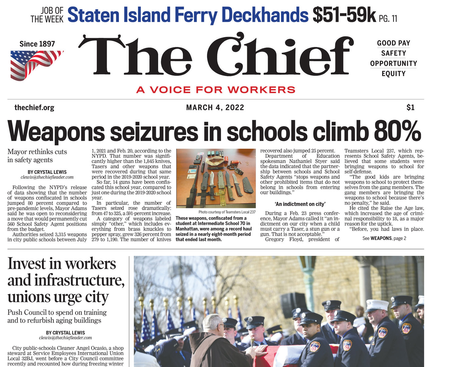 Online and in print, a renewed mission for The Chief - The Chief