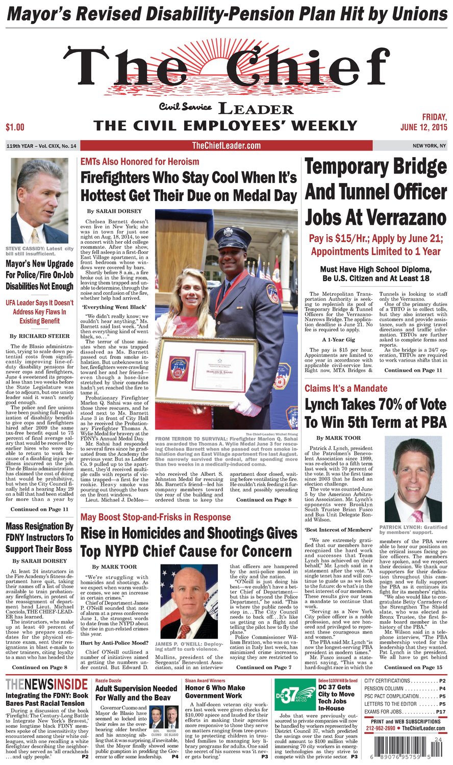 June 12, 2015 - The Chief